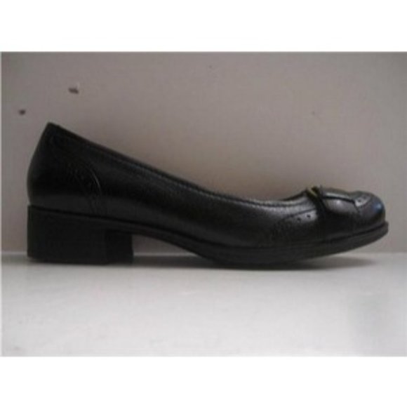 Naturalizer | Shoes | Naturalizer Prema Black Leather Perforated Brass ...